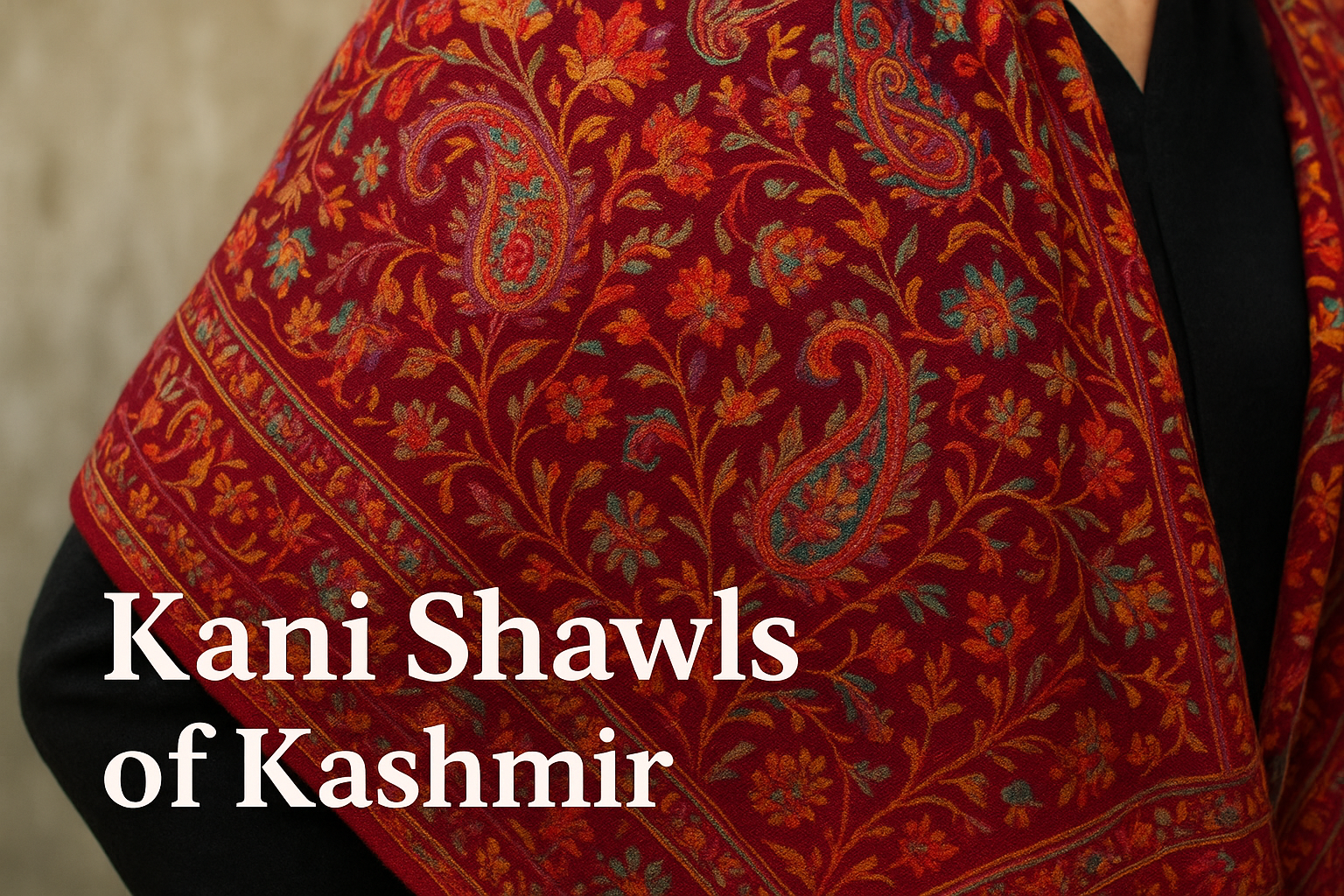 Kani Shawls of Kashmir – Luxury Pashmina, History, Prices & Styles ...